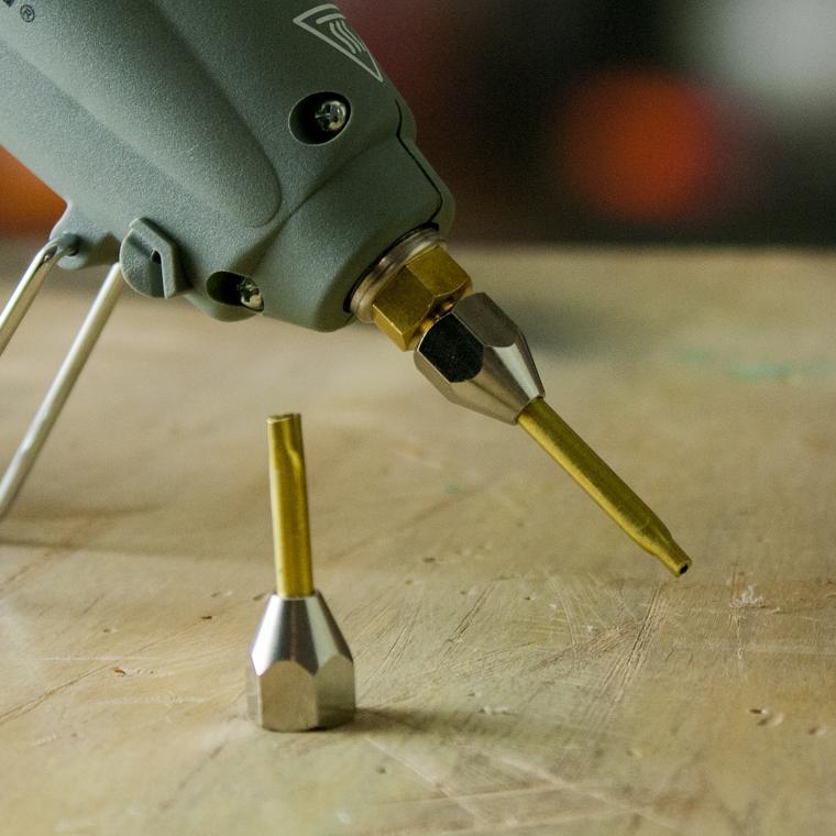 Flat Extension Nozzle For Hot Melt Glue Gun Guns – Glue-Sticks.com